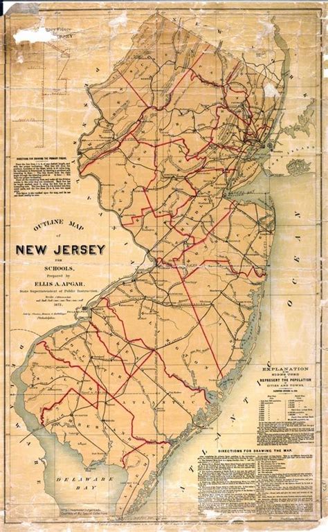 New Jersey Colony Map Texas Map With Cities Map New Jersey