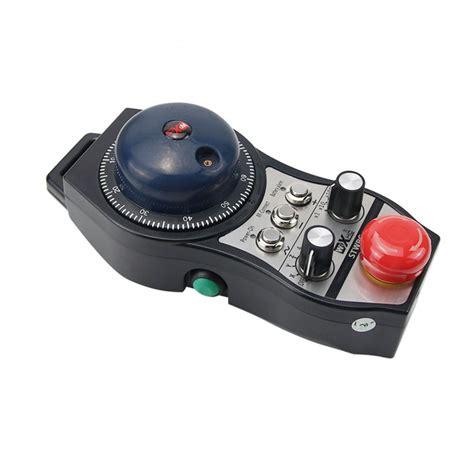 SWGP Axis Wireless MPG CNC Handwheel Pendant W Emergency Stop PPR For FANAC SIEMENS