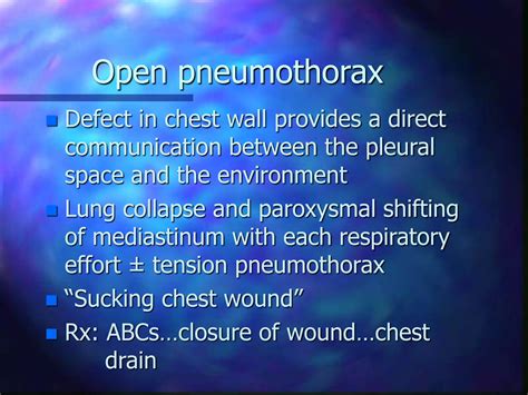 Chest Trauma ATLS Ppt