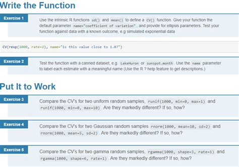 Solved Write The Function Use The Intrinsic R Functions Sd Chegg