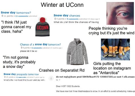 Winter At UConn Starter Pack Scrolller