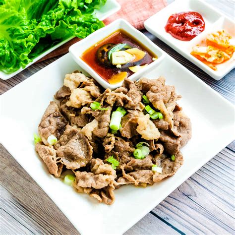Pan Seared Korean Bbq Brisket 10 Minutes