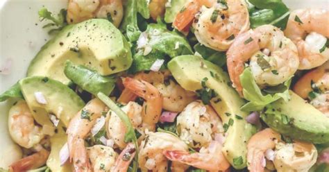 Citrus Shrimp And Avocado Salad Recipe Samsung Food