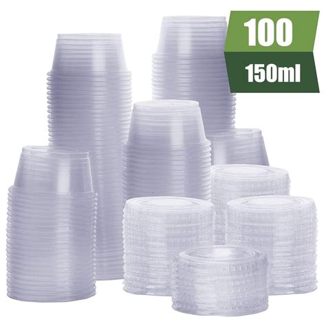 Vasos De Chupito De Gelatina Desechables 100 Piezas Vasos De Chupito De