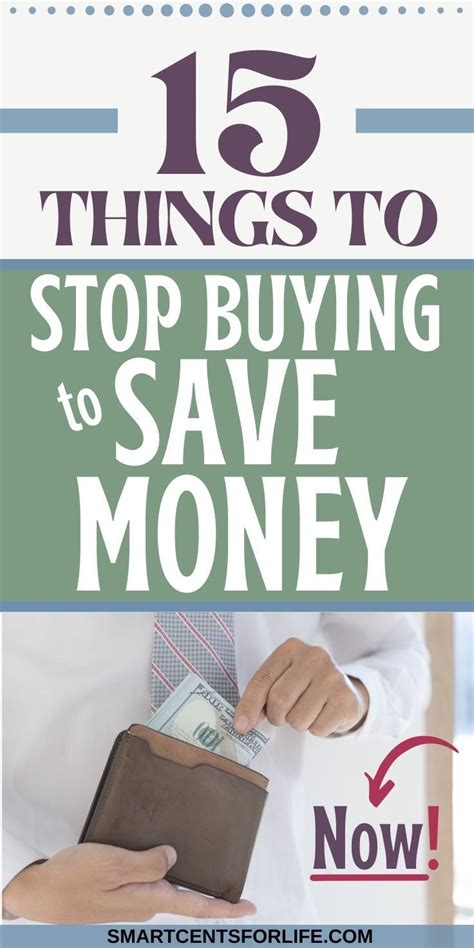 15 Things To Stop Buying To Save Money Saving Money Start Saving