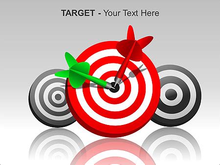Target PPT Diagrams Chart Design ID SmileTemplates Com