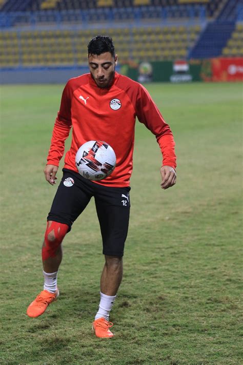 صور أكرم توفيق جاهز لقيادة وسط المنتخب الأولمبى أمام جنوب أفريقيا