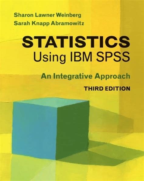 Statistics Using Ibm Spss By Sharon Lawner New York University Weinberg £11286 Picclick Uk