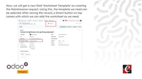 new features of maintenance module in odoo 17 pptx operating
