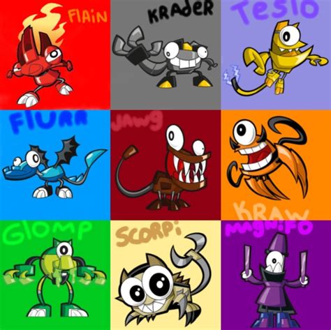 Mixels Leaders By Thewinterblues On Deviantart