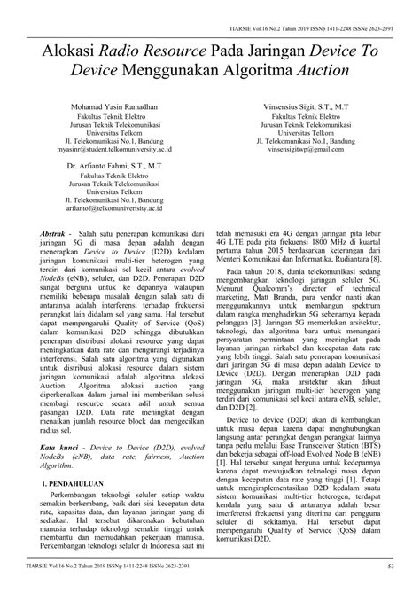 Pdf Radio Resource Allocation For Device To Device Network Using