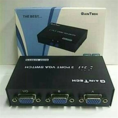 Jual PORT VGA SWITCH GAINTECH Jakarta Pusat GORILLA STORE ID