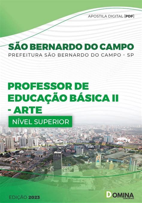 Apostila São Bernardo Campo 23 Prof Ii Arte Domina Domina Concursos