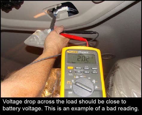 how to measure voltage drop in a circuit circuit diagram