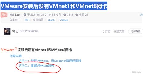 将虚拟机网络适配器改为仅主机模式，vmware弹出 仅主机模式适配器驱动程序似乎未运行
