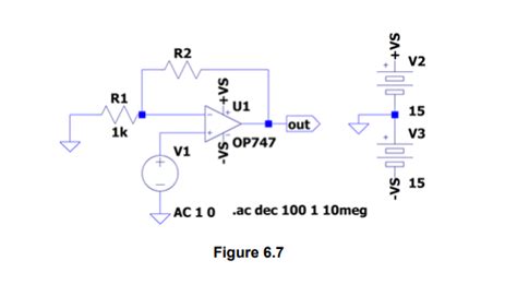 Solved Using Ltspice Perform An Ac Analysis For Different