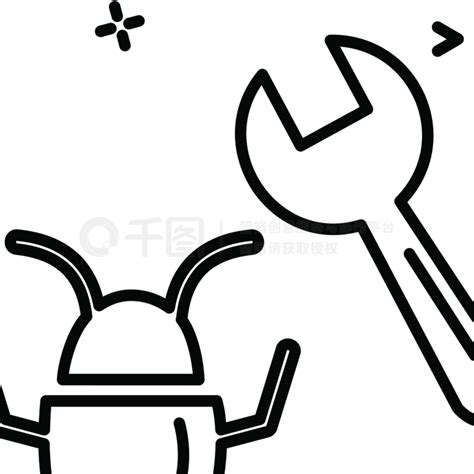 Bug免抠元素 Bug图标设计矢量 素材免费下载 1384像素 Eps格式 编号38255473 千图网