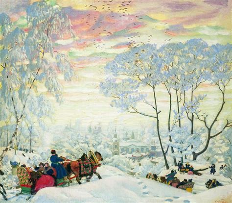 Winter — Boris Kustodiev