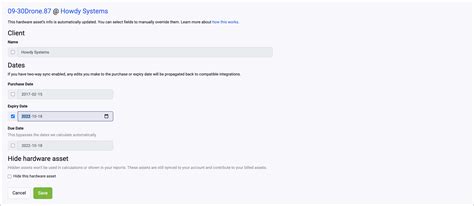 How To Manually Edit Hardware Assets Lifecycle Manager
