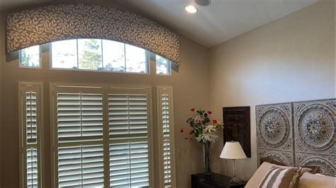 Before And After Covering An Eyebrow Arch Window Youtube