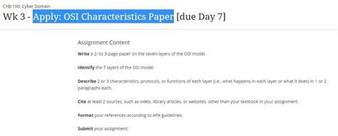 Solved Assignment Content Write A 2 To 3 Page Paper On The