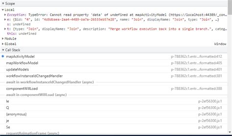 instance viewer activity map js error · issue 1257 · elsa workflows elsa core · github