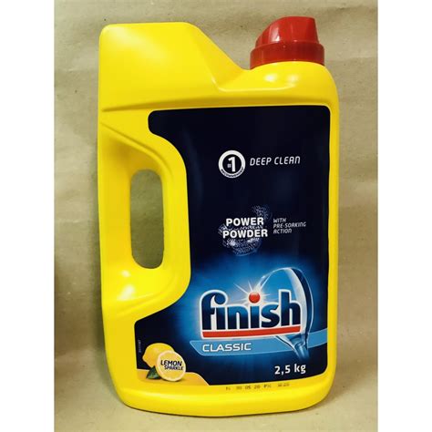 FINISH 洗碗機強效洗碗粉 檸檬1 2公斤罐裝 3公斤袋裝 洗碗機清潔錠 軟化鹽 光潔劑 洗碗錠 亮潔劑 3KG 蝦皮購物