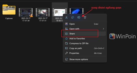 Cara Hapus Tombol Share Yang Ada Dua Di Context Menu Windows 11 Winpoin