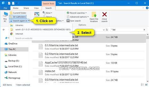 Search In File Explorer In Windows 10 Tutorials