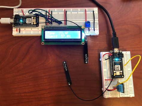 Iot Project Temperature And Humidity Sensing