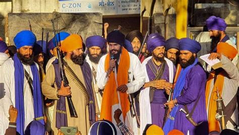 who is amritpal singh whose supporters attack police station