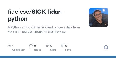 Github Fidelesc Sick Lidar Python A Python Script To Interface And Process Data From The Sick