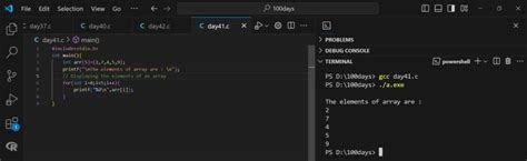 How I Used Arrays In Day 41 Of 100daysofcode Challenge Deepanshi Mittal Posted On The Topic