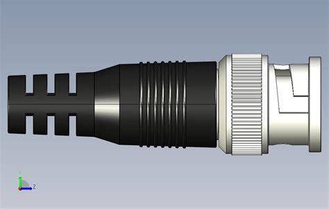 Bnc连接器 4 Step 模型图纸免费下载 懒石网