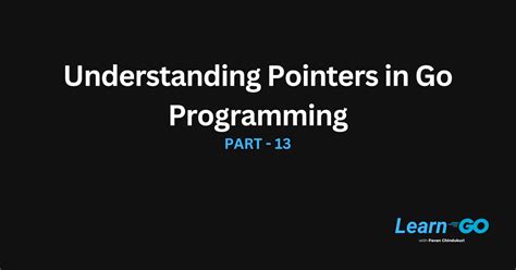 Go Pointers Explained