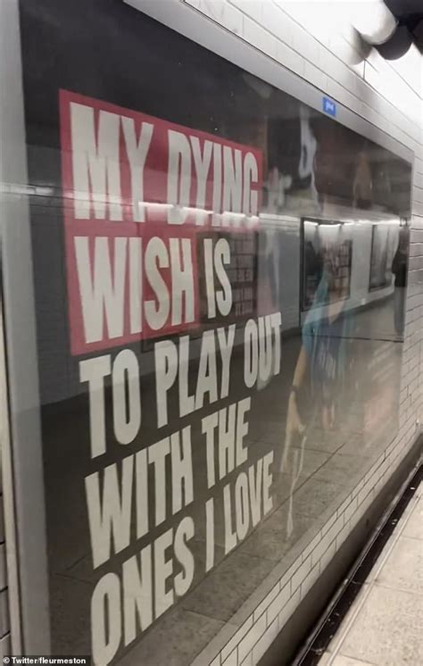 Assisted Dying Adverts On The Tube Are Covered With Samaritans Suicide
