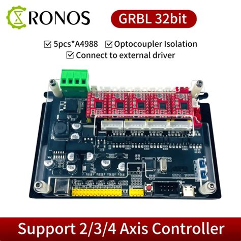Grbl 32 Bit 4 Axis Control Board Offline Controller For Cnc Engraving Machine £44 02 Picclick Uk