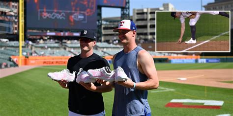 Jace And Josh Jung Play Tic Tac Toe In Infield
