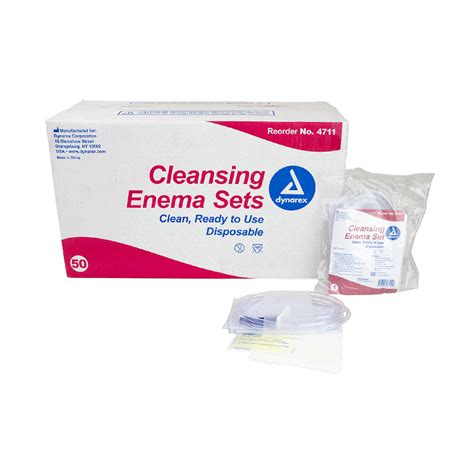 Desmed Cleansing Enema Set 50case