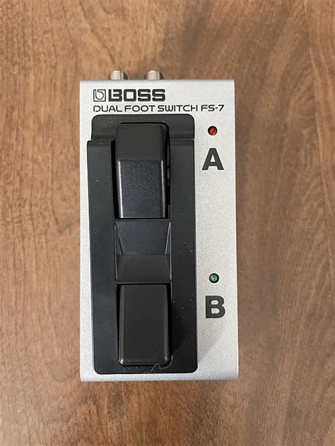 Boss Dual Footswitch FS Silver Reverb