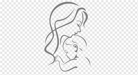 엄마와 아기 그림 어머니 유아 모성 채권 육아 어린이 화이트 어린이 얼굴 Png Pngwing