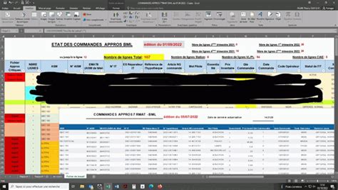 Insérer un ème tableau Excel sur un premier