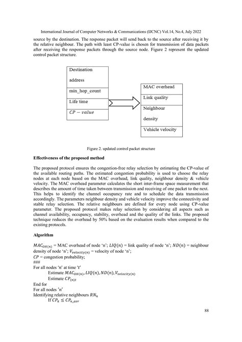 Cross Layer Based Congestion Free Route Selection In Vehicular Ad Hoc Networks Pdf