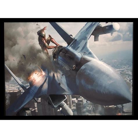 Ready Stockhome Decoration Ace Combat Infitiny Movie Banner Framed Shopee Malaysia