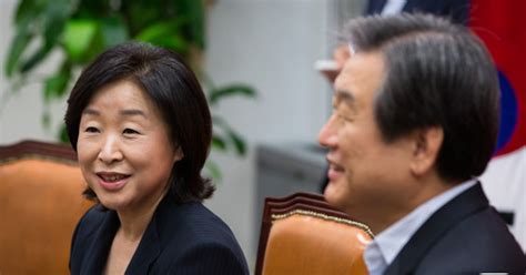 새누리당 찾은 심상정 정의당 대표