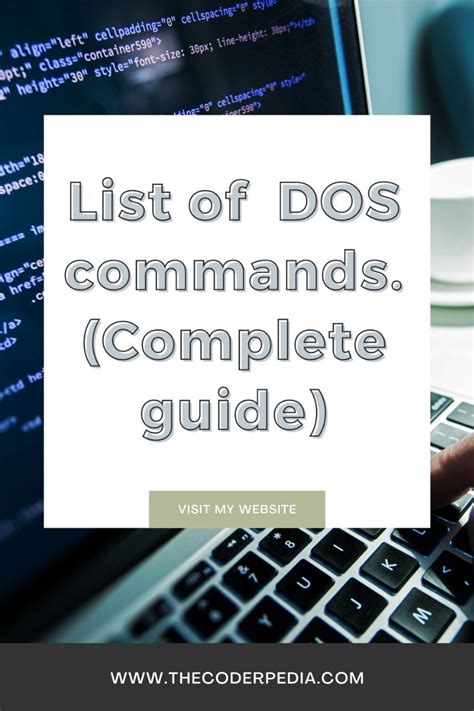 List Of Dos Commands Complete Guide In 2024 Coding For Beginners