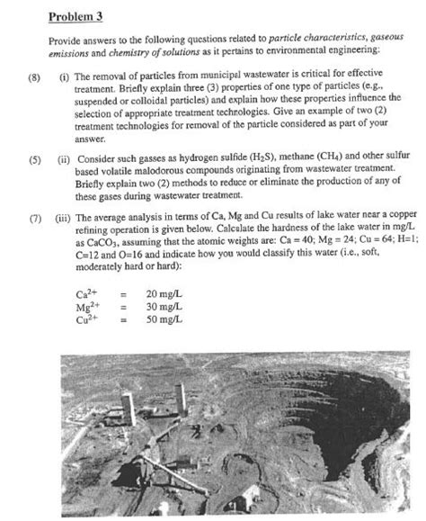 Solved Problem Provide Answers To The Following Questions Chegg Com