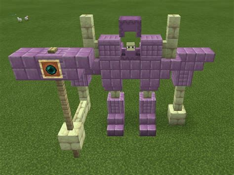 I Made A Shulker Guardian Minecraft
