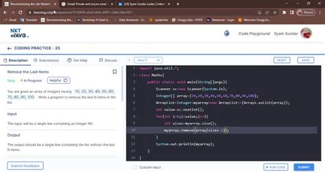 Syam Sundar Lanke On Linkedin Day75 100daysofcodingchallenge Java