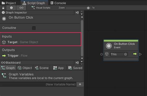 Create A Visual Script To Detect A Button Press Unity Learn
